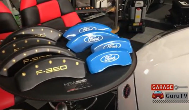 Garage Guru Installatiion - MGP Caliper Covers