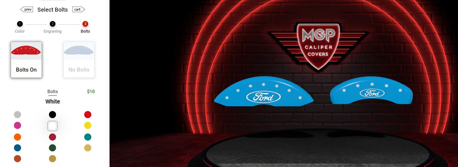 How to order custom caliper covers - MGP Caliper Covers